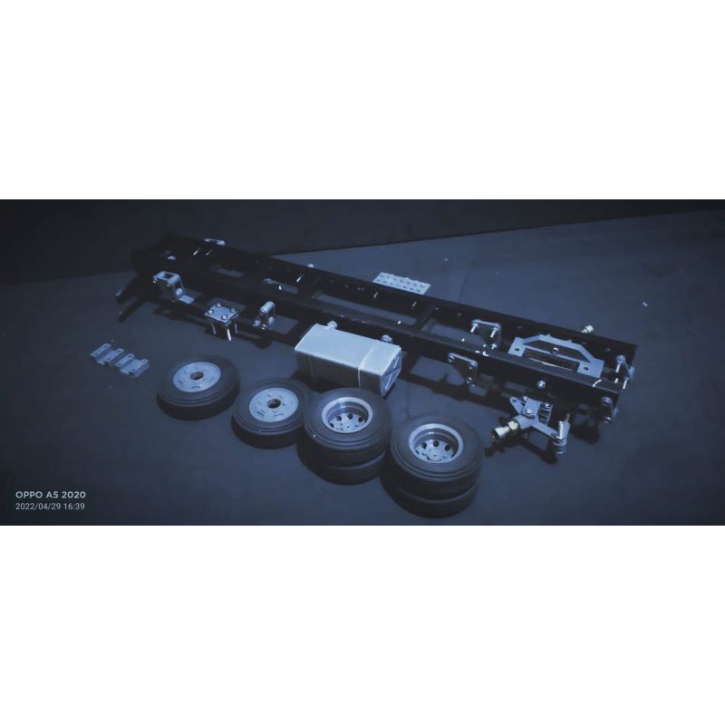 Jual paket sasis kit rc truck lengkap siap pakai skala 12 | Shopee ...