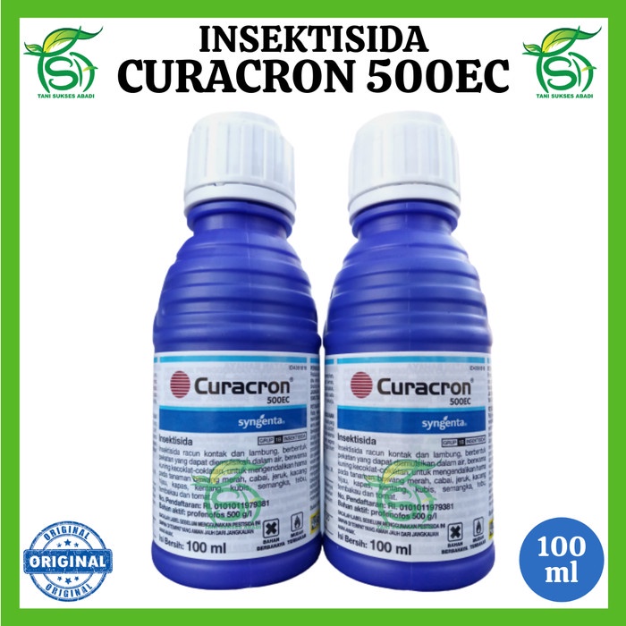 Jual Insektisida Curacron 500EC 100 ml - Pembasmi Hama UIat dan Lalat ...
