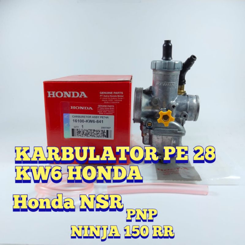 Jual KARBURATOR GW6 HONDA NSR PNP NINJA R KUALITAS TERJAMIN ORIGINAL HONDA LANSAM STABIL HALUS ...