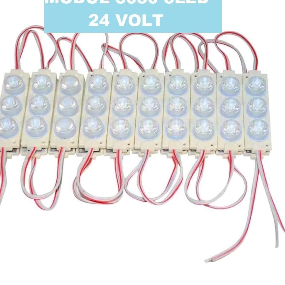Jual Murah Pembelian Modul LED 3030 3LED Injeksi DC24V 3W Waterproof ...