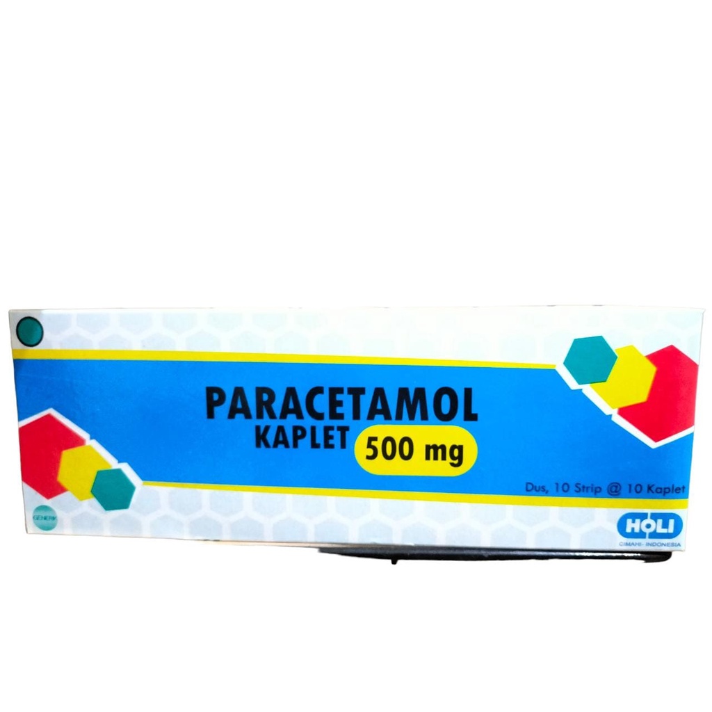 Jual Paracetamol Kaplet 500mg (1 strip isi 10 kaplet) | Shopee Indonesia