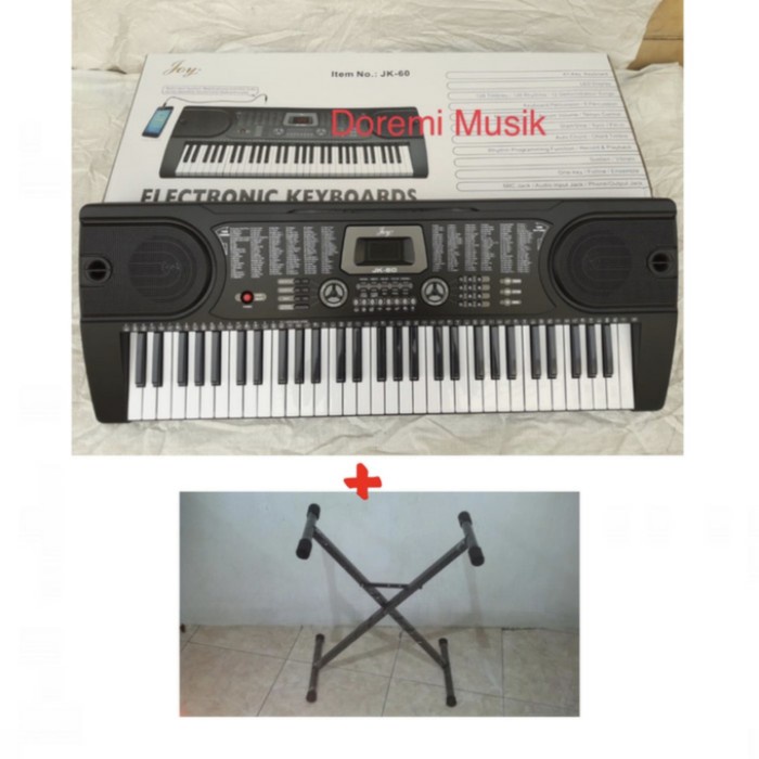 Jual Keyboard piano JOY JK 60 +Kaki keyboard (1set lengkap) - Joy 60 ...
