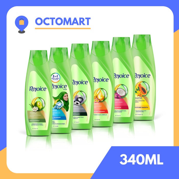 Jual REJOICE Shampoo 340ML / Shampo / Sampo Hair Perawatan Rambut Rich ...