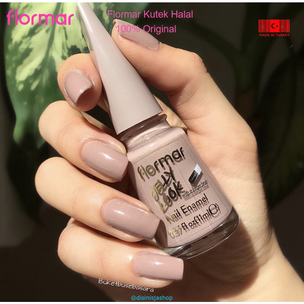 Jual JL42 MILKY ALMOND - NAIL POLISH FLORMAR JELLY LOOK ORIGINAL TURKI - NAIL ENAMEL - KUTEK ...