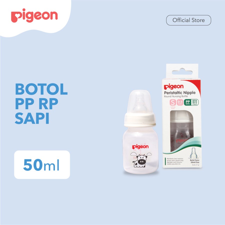 Jual PIGEON ROUND NURSING BOTTLE | BOTOL DOT BAYI | BOTOL SUSU BAYI ...
