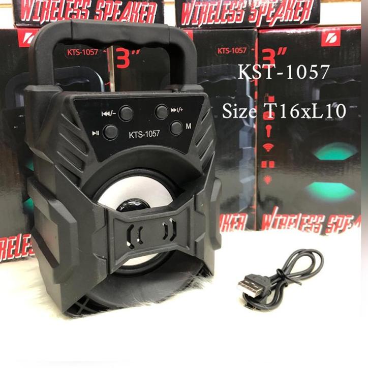 Jual Paket Hemat--Wireless Speaker Bluetooth KTS 1057 Music High Bass ...