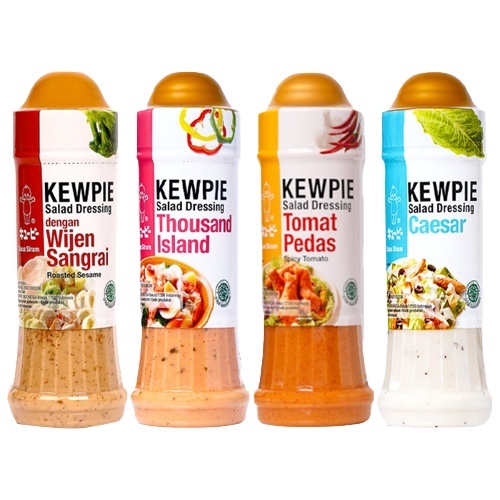 Jual ( HOKKY ) KEWPIE SALAD DRESSING 200GR WIJEN SANGRAI CAESAR SALAD THOUSAND ISLAND MAYONAISE ...