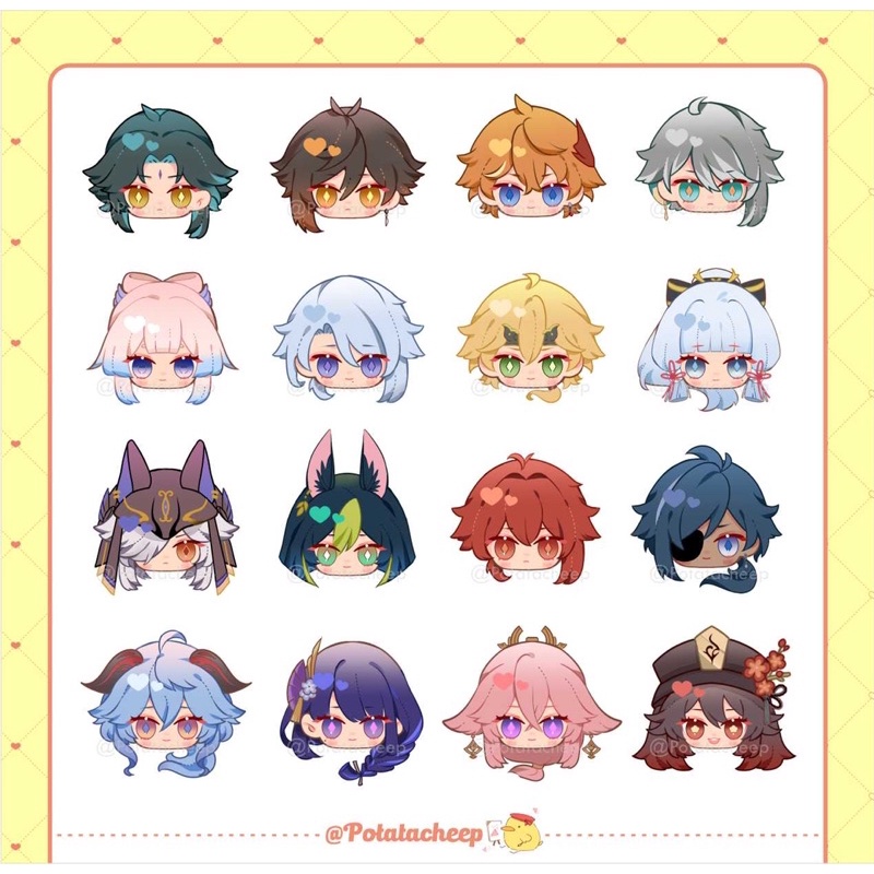 Jual Sticker Genshin | Shopee Indonesia