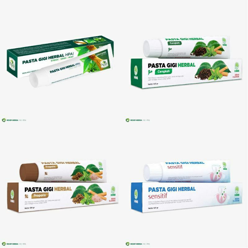 Jual Pasta gigi Herbal HNI HPAI , Pgh HNI , odol siwak, propolis ...