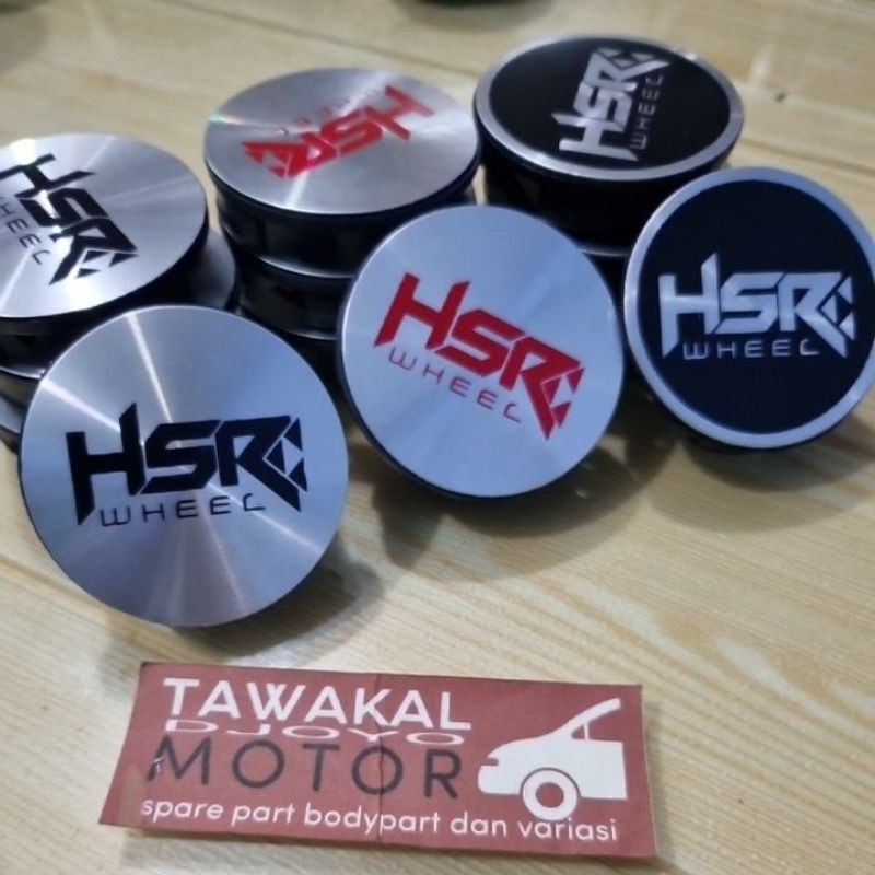 Jual dop velg tutup center velg racing HSR 6cm | Shopee Indonesia