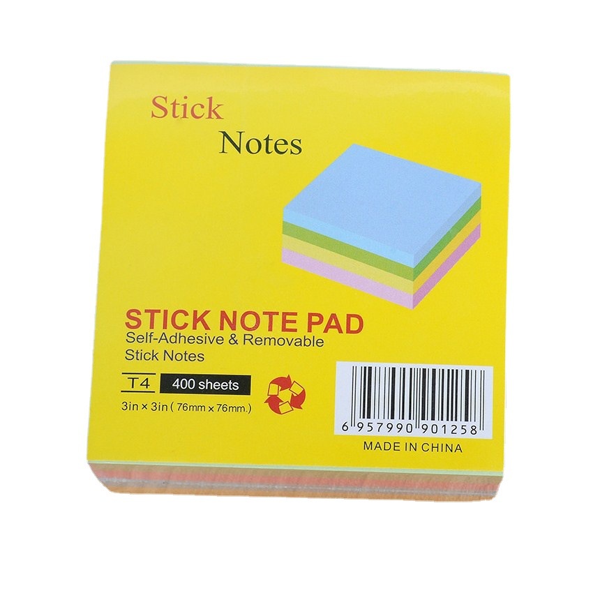 Jual Stick Note Pad T4 - 400 lembar ( 76 x 76 mm ) | Shopee Indonesia