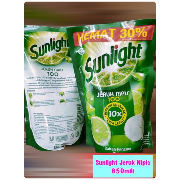 Jual SUNLIGHT 650ml /sabun cuci piring | Shopee Indonesia