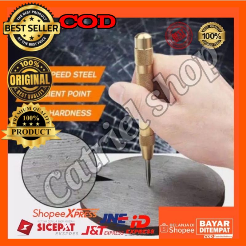 Jual Penanda Titik Bor Besi Senter Otomatis | Shopee Indonesia