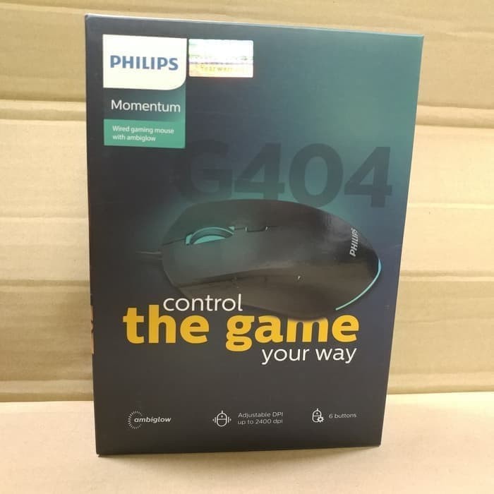 Jual Mouse Gaming Philips G404 Ambiglow Gaming Mouse | Shopee Indonesia