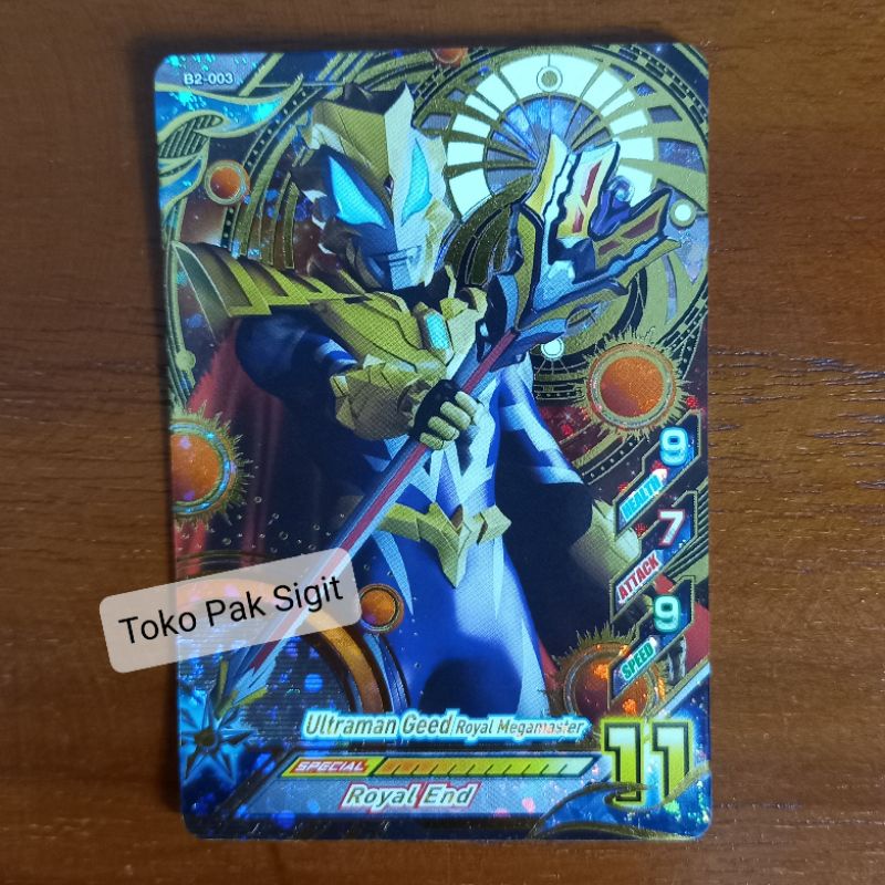 Jual Kartu Ultraman Geed Royal Megamaster B2-003 UR Ultraman Fusion Fight RB Versi 2 | Shopee ...