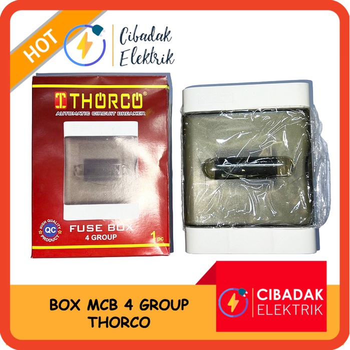 Jual Box MCB 4 Grup / Fuse Box 4 Group / Tempat MCB 4 Grup / THORCO ...