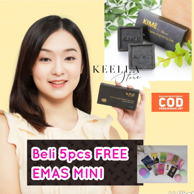 Jual Kime Skincare sabun luminizing jeju korea Soap Brightening ...