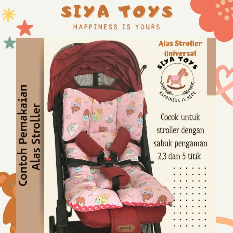 Jual SIYA ALAS STROLLER BABY UNIVERSAL - ALAS CAR SEAT - SEAT PADDING ...