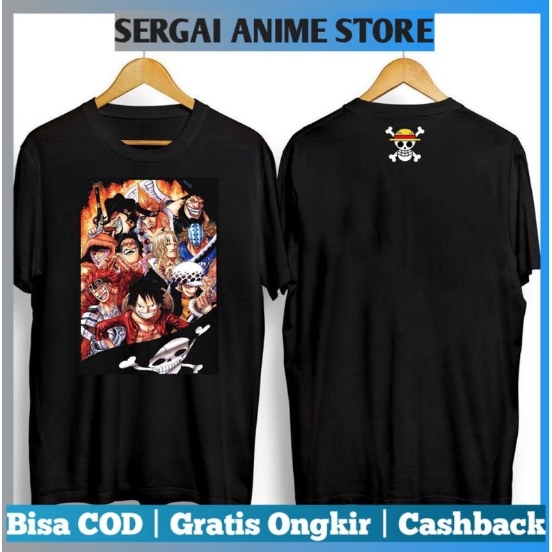 Jual OP28 KAOS ONE PIECE FAMILY | Baju Anime One Piece Sablon | Shopee ...