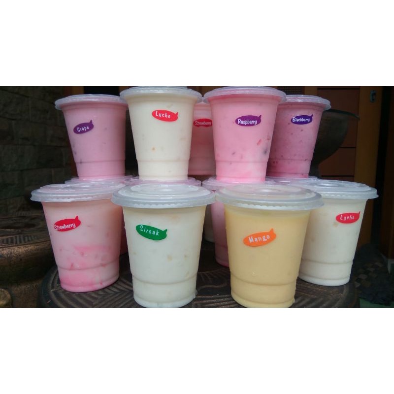 Jual YOGHURT ANEKA RASA dengan bulir buah segar dan jellly (Khusus ...