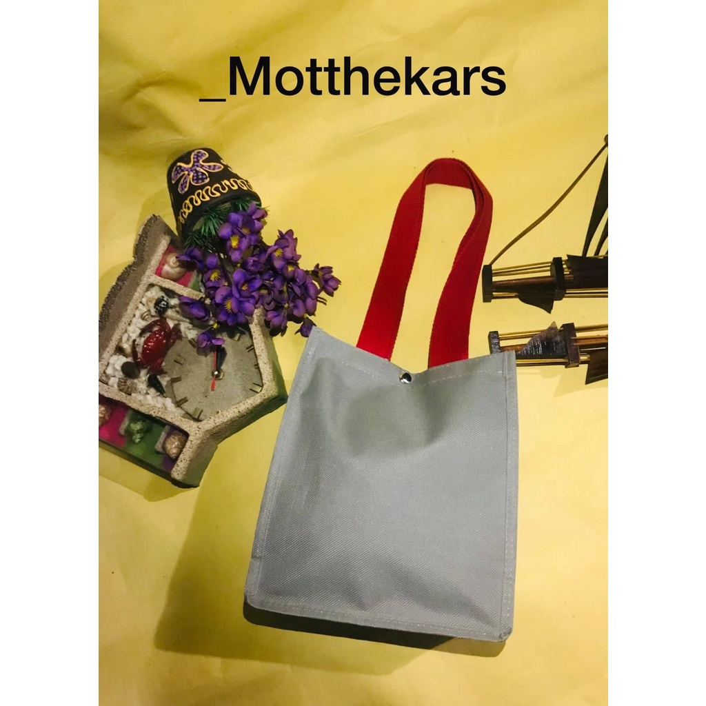 Jual KANVAS TALI MERAH Totebag Kotak Mini Wanita Pria Remaja Tote Bag ...