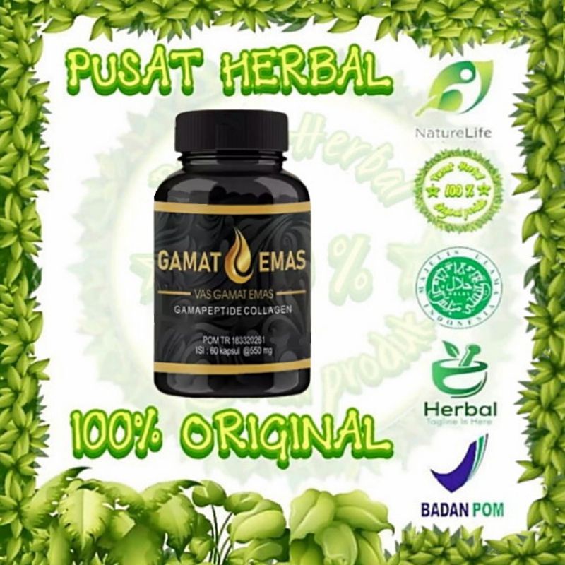 Jual Vas Gamat Emas Collagen Asli 100% Original Obat Pemutih Badan ...
