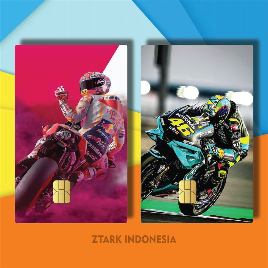 Jual 21-24 SKIN KTP GAMBAR MOTOGP VALENTINO ROSSI SASIK/82NQF/ GARSKIN CARD GAMBAR FOTO MOTOGP ...