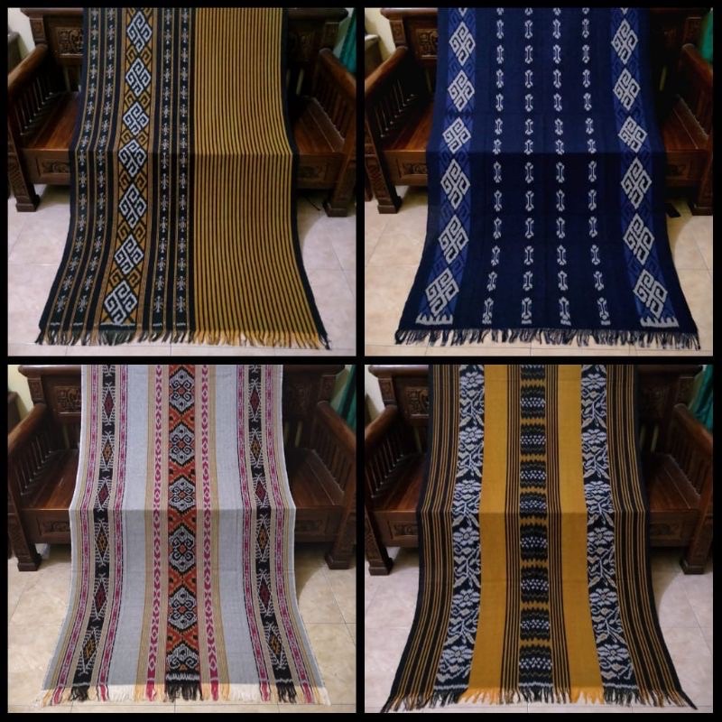 Jual Kain Tenun Ikat Blanket Etnik toraja flores dayak sumba lombok ...