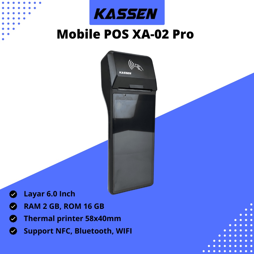 Jual MOBILE POS KASSEN XA-02 PRO (Belum termasuk aplikasi) | Shopee Indonesia
