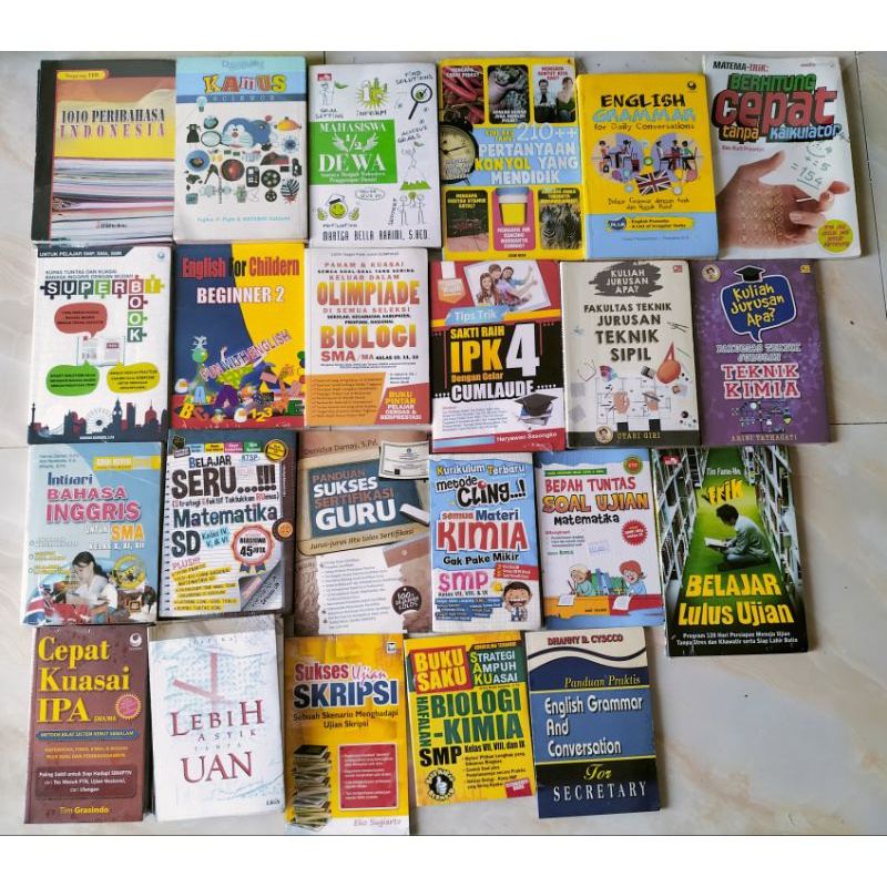 Jual OBRAL BUKU BACAAN PENGEMBANGAN DIRI /BUKU PENGETAHUAN /MOTIVASI ... Jual OBRAL BUKU BACAAN PENGEMBANGAN DIRI /BUKU PENGETAHUAN /MOTIVASI ...