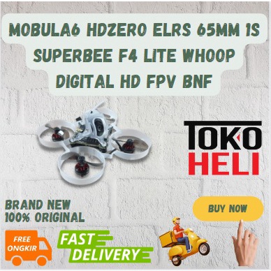 Jual Mobula6 HDZero ELRS 65mm 1S Superbee F4 Lite Whoop Digital HD FPV ...