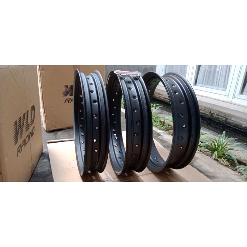 Jual Velg MT WLD 250, 300, 350 ring 17 Lubang 28 Hitam, Velg Peleg WLD ...