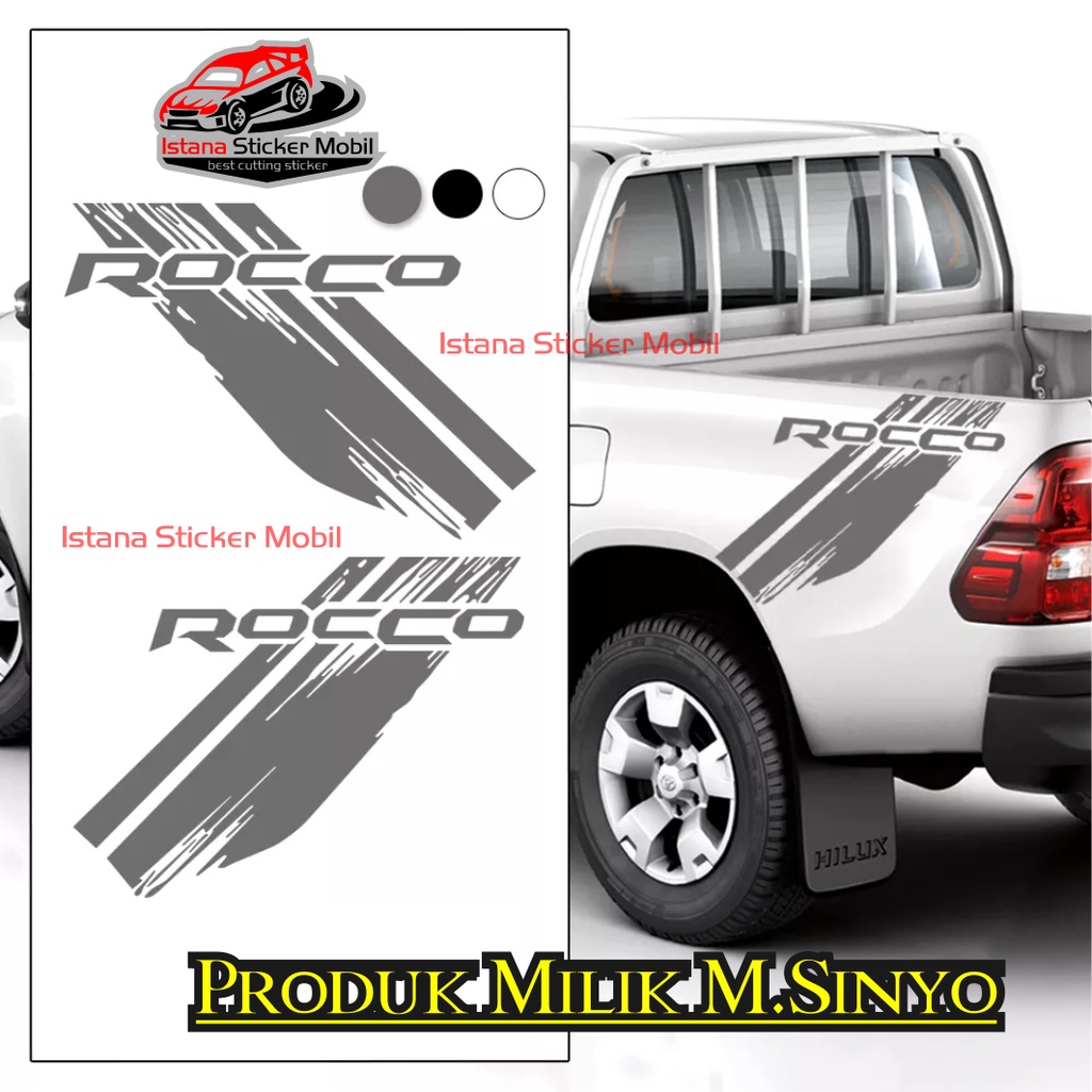 Jual stiker mobil rocco list mobil toyota rocco cutting sticker toyota ...