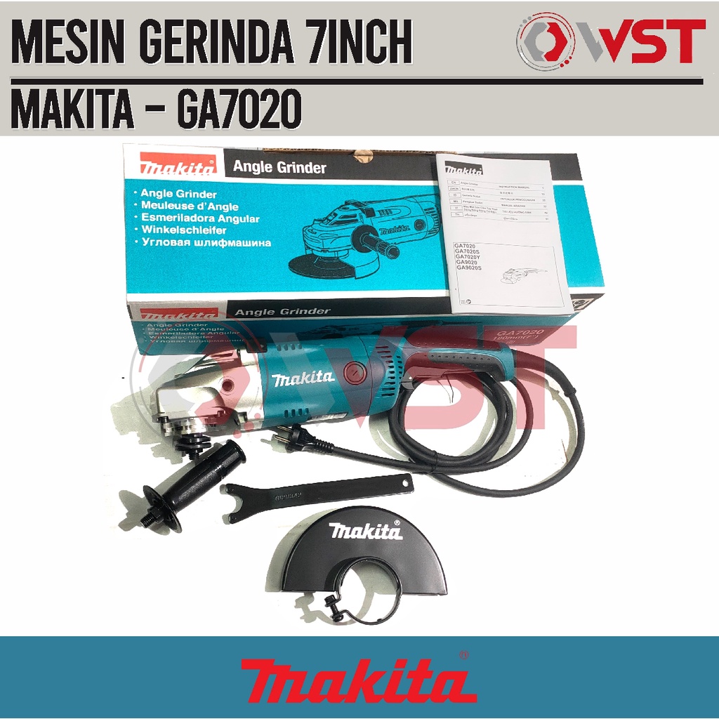 Jual Mesin Gerinda 7inch MAKITA GA7020 180mm / Gerinda 7" GA 7020 7 ...