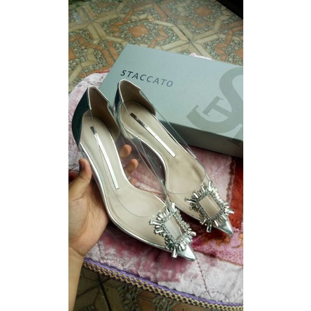 Jual READYSTOCK JELLY SHOES / SEPATU KACA CINDERELLA /SEPATU JELLY ...
