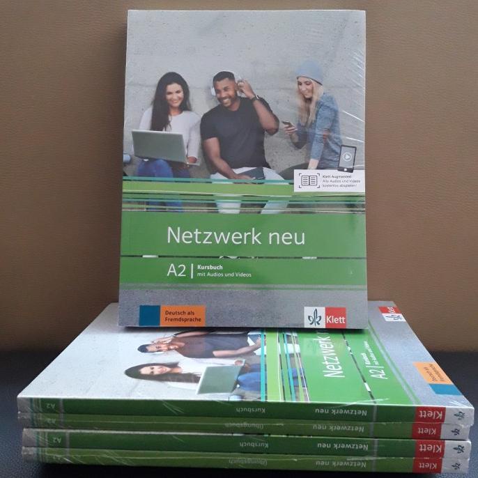 Jual Netzwerk neu A2 Paket Buku (Kursbuch dan bungsbuch) | Shopee Indonesia