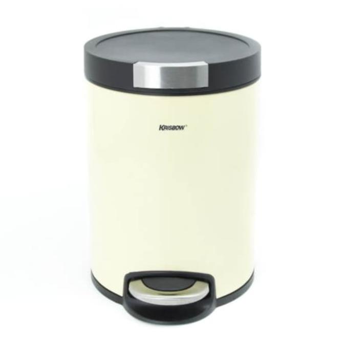 Jual Krisbow Tempat Sampah 5 Liter Dengan Pedal Storeresia | Shopee Indonesia