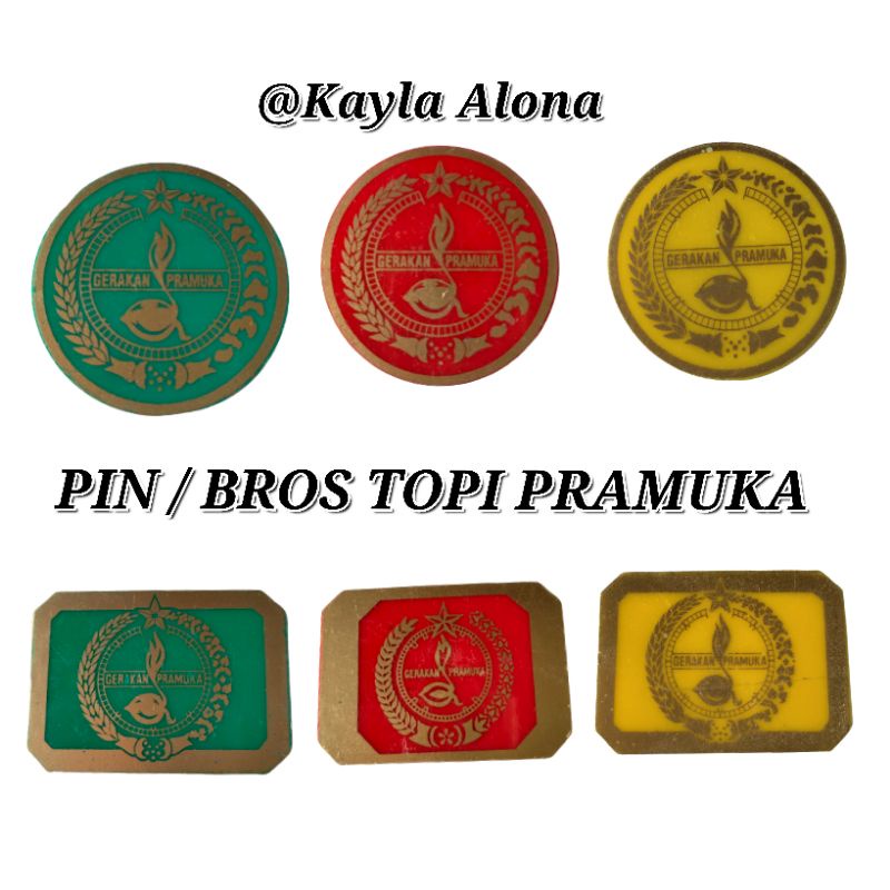 Jual PIN TOPI PRAMUKA Siaga , Penggalang , Penegak | Shopee Indonesia