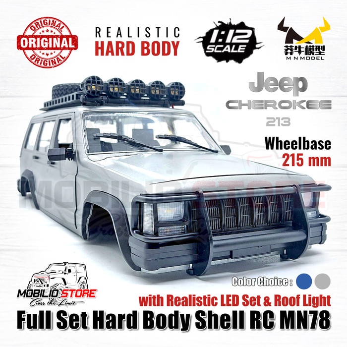 Jual Full Set Hard Body Shell RC MN78 with LED set Accesories MN 78 ...