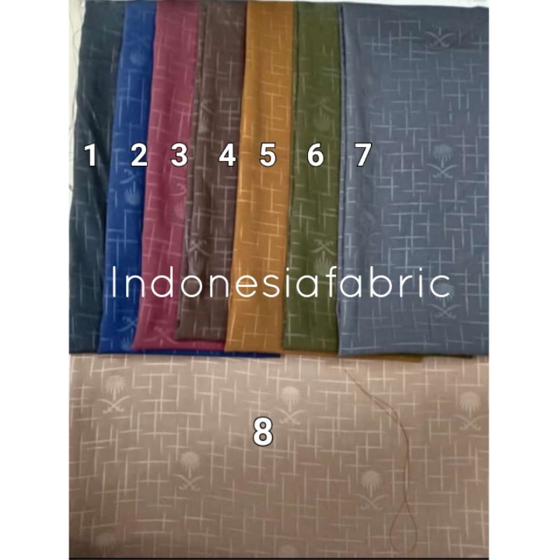 Jual Kain Wolfis embos premium emboss woolpeach meteran hitam abu ...