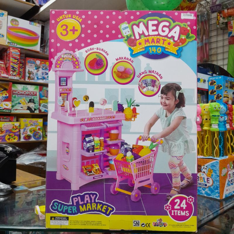 Jual terminal toys MAINAN ANAK MEGA MART UKURAN BESAR TINGGI 60cm ...