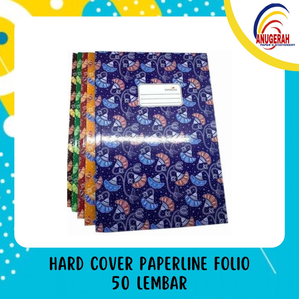 Jual HARD COVER PAPERLINE FOLIO & QUARTO 50 LEMBAR (PCS) | Shopee Indonesia