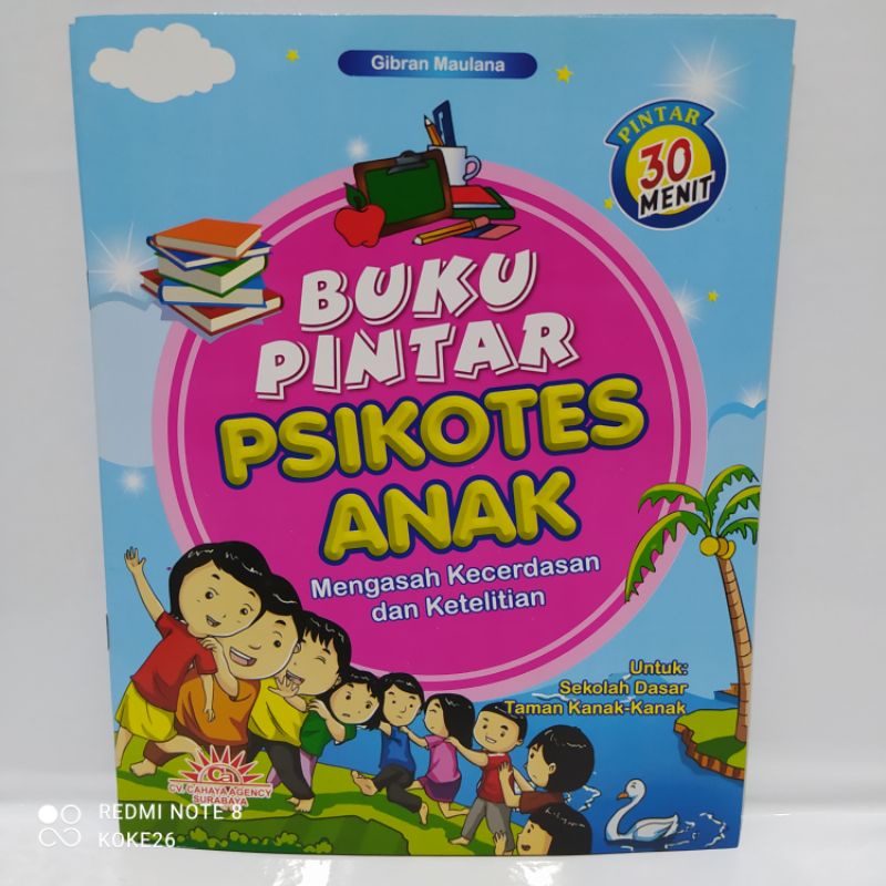 Jual BUKU ANAK TK & SD - 30 MENIT PINTAR - BUKU PINTAR PSIKOTES ANAK ... Jual BUKU ANAK TK & SD - 30 MENIT PINTAR - BUKU PINTAR PSIKOTES ANAK ...