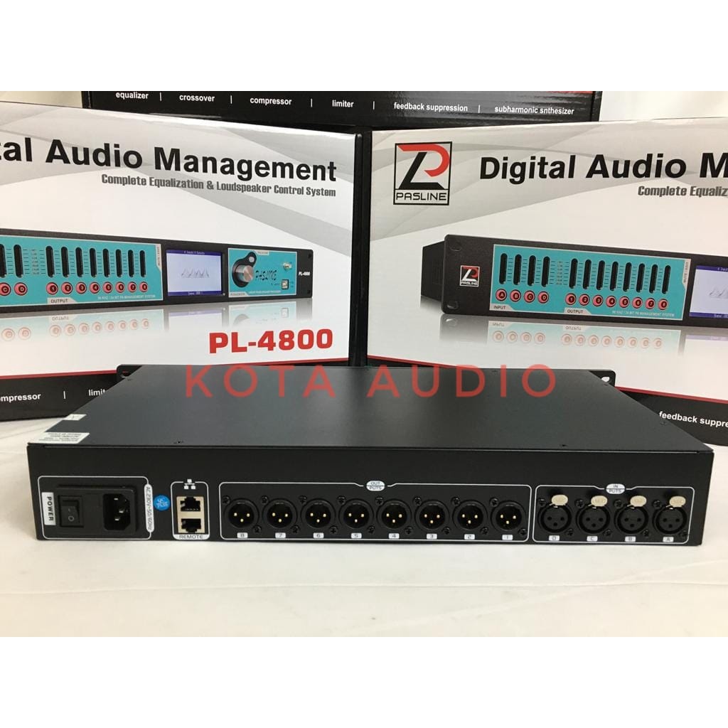 Jual Speaker Management Dlms Pasline PL-4800 / PL4800 4 in 8out ...