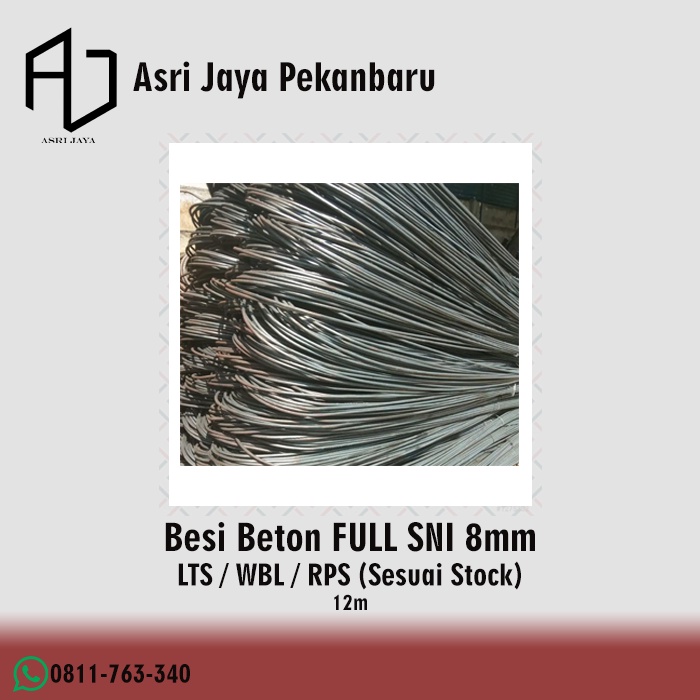 Jual Besi Beton 8mm x 12m SNI | Shopee Indonesia