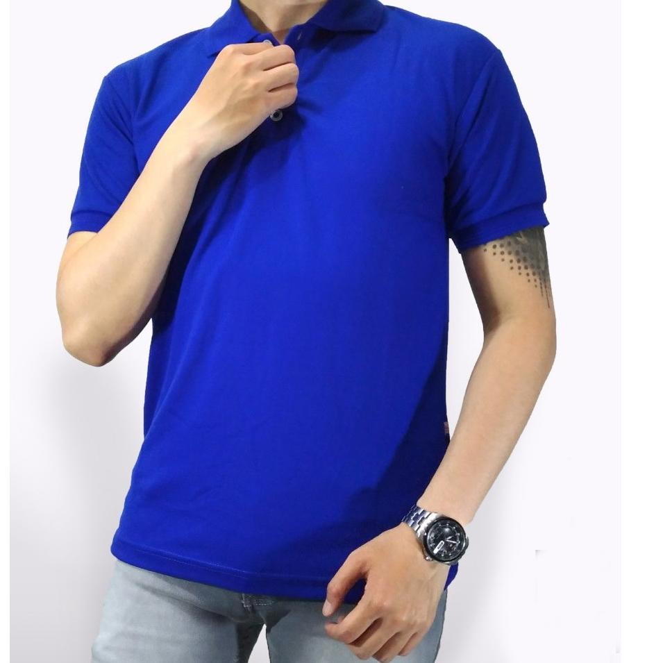 Jual Promo banting--POLO BIRU BCA POLO SHIRT PRIA / MEN / COWOK POLOS ...