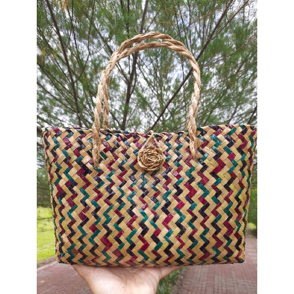 Jual TAS PURUN ANYAMAN KHAS KALIMANTAN SELATAN 0007 | Shopee Indonesia