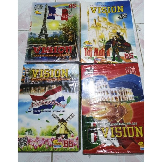 Jual Buku Big boss Cowo / Cwe vision Buku Boxy , Buku B5 Buku Besar ...
