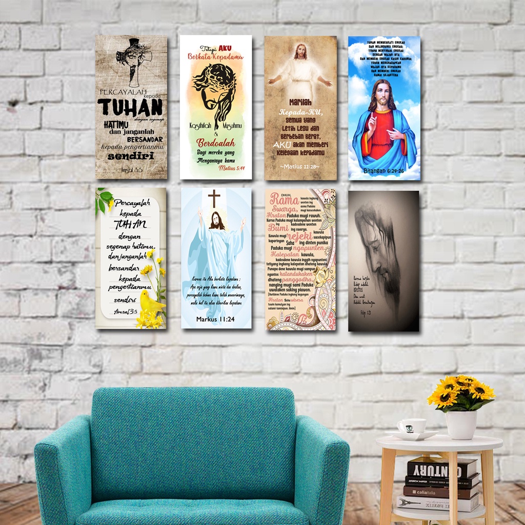 Jual Hiasan Dinding Rohani - ukuran 10x20 | Shopee Indonesia
