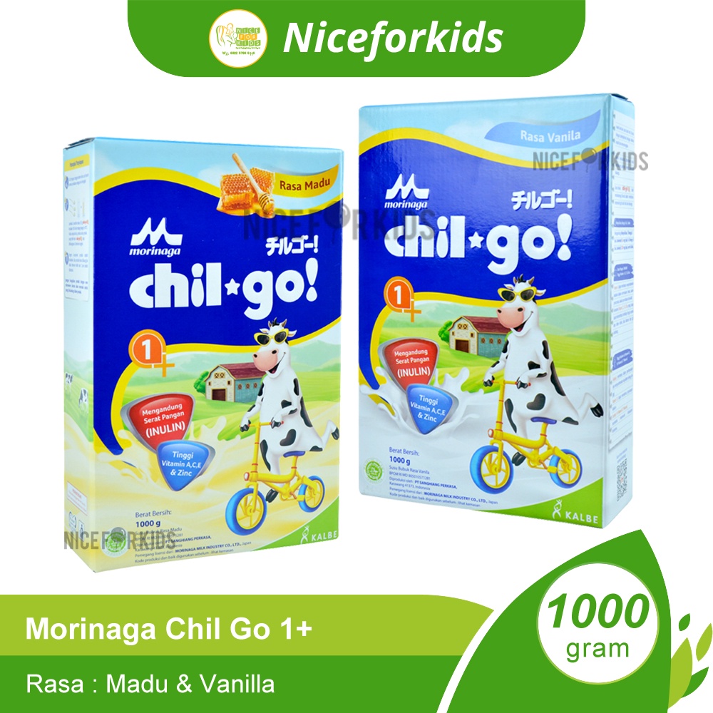 Jual Susu Morinaga Chil Go Powder 1+ dan 3+ 950gr Susu Bubuk Formula Pertumbuhan Anak Bayi ...